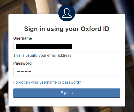 Register and sign in to the Oxford Test of English